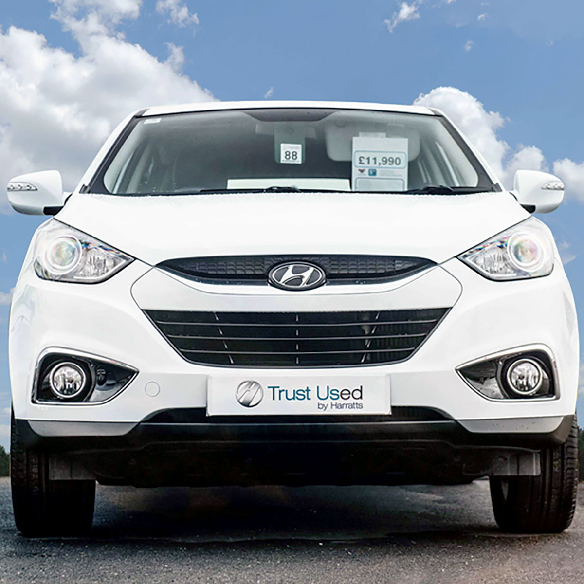 Personalised Vinyl Number Plate Covers for Car Dealership Branding