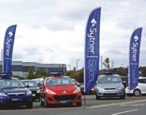 Sytner Select Portfolio Display for Their Car Forecourt Signage
