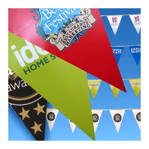 Personalised Bunting - Portfolio Display Ltd