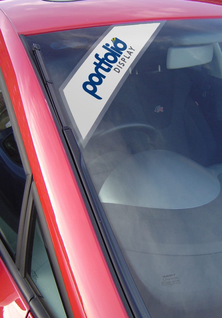 No creases or crinkles with new Premium Magic-Cling Windscreen Sashes