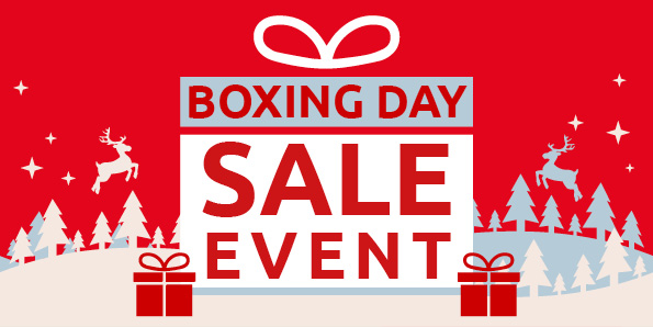 Boxing Day Sales Header Graphics - Portfolio Display Ltd