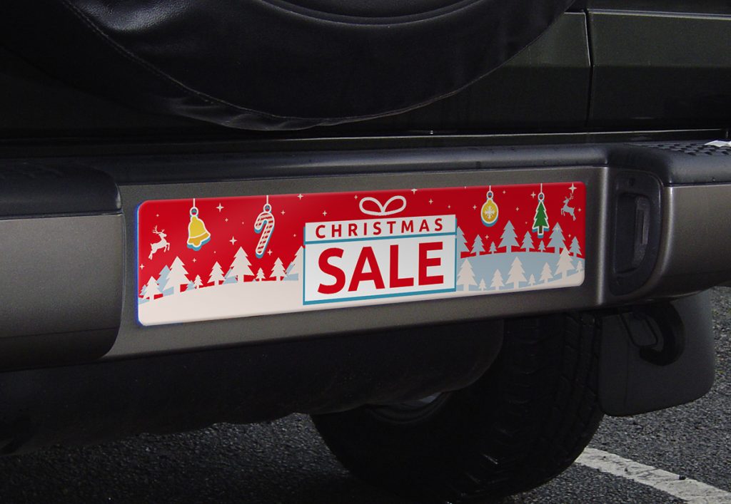 Christmas-Acrylic-Numberplate.Web - Portfolio Display Ltd
