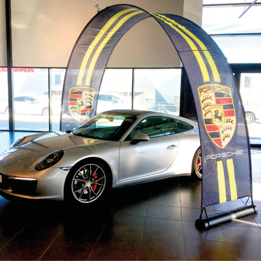 Stand out from the crowd with the new Event Banner Arch